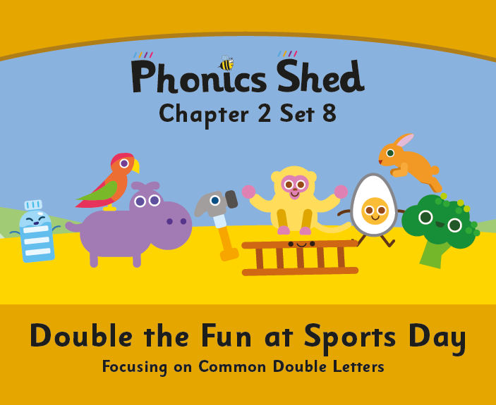 Phonics Shed - EdShed Resource // Double the Fun at Sports Day