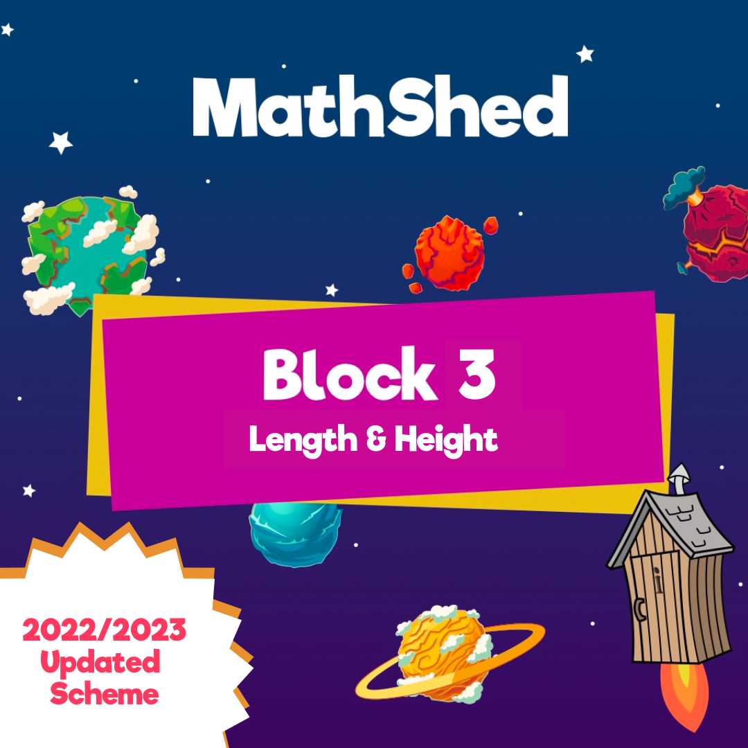 MathShed Block 3 Length And Height